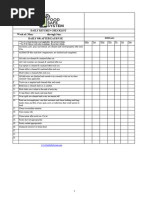 Kitchen Cleaning Checklist | PDF