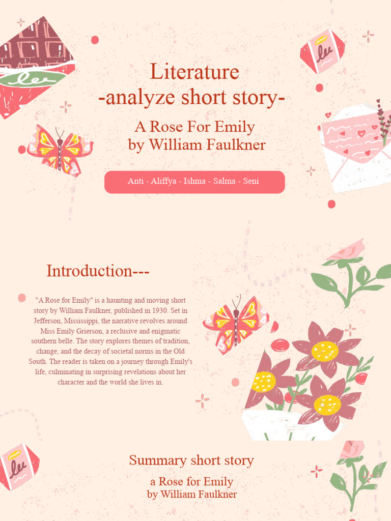 Analysis of "A Rose for Emily" | PDF