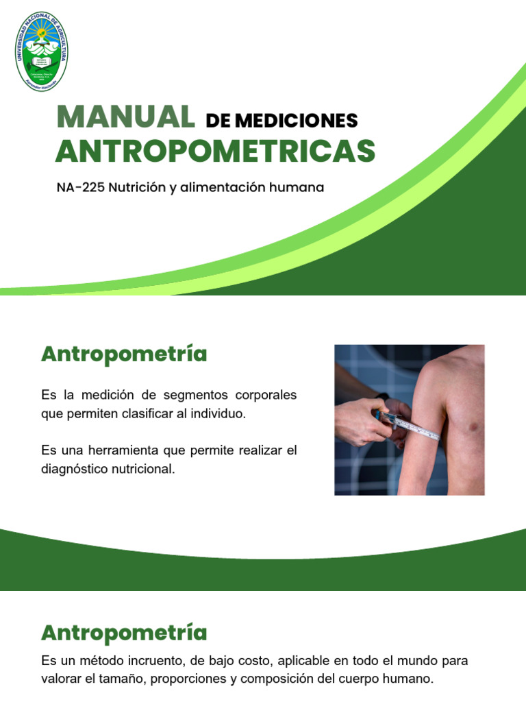 Manual de Mediciones Antropométricas - 1 | PDF | Cintura | Tejido adiposo