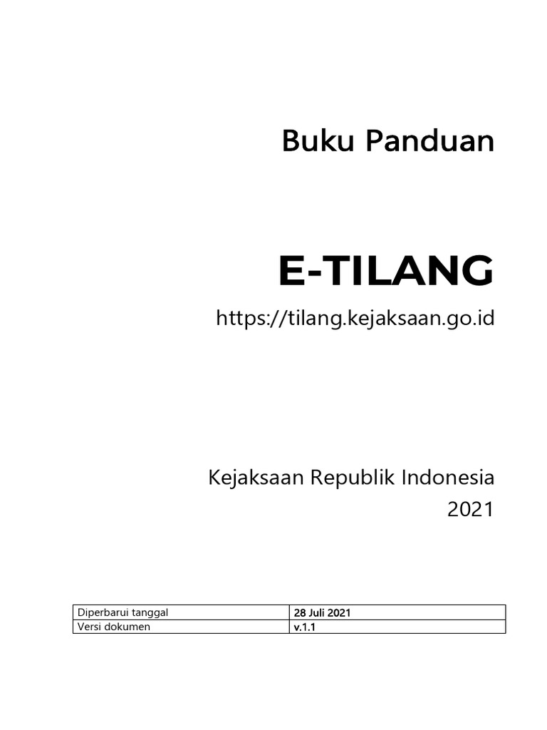 Manual Guide Etilang | PDF