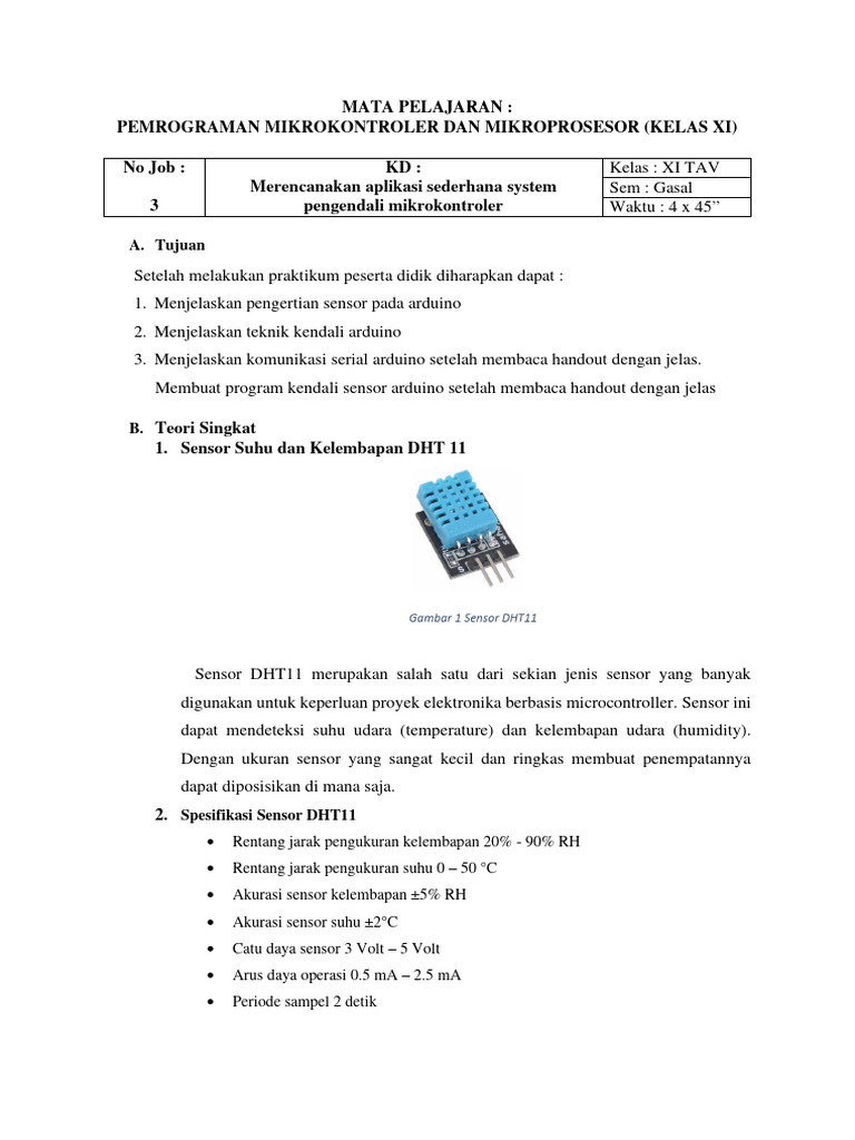 Jobsheet 3 | PDF