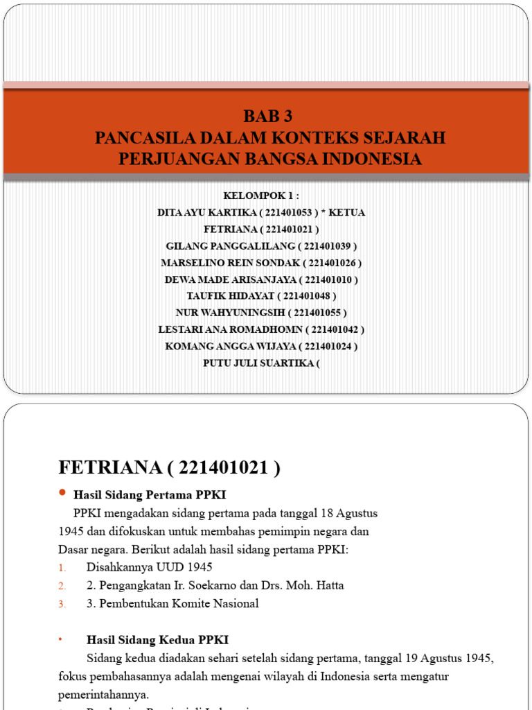 Final Pancasila Klmpok 1-1. | PDF