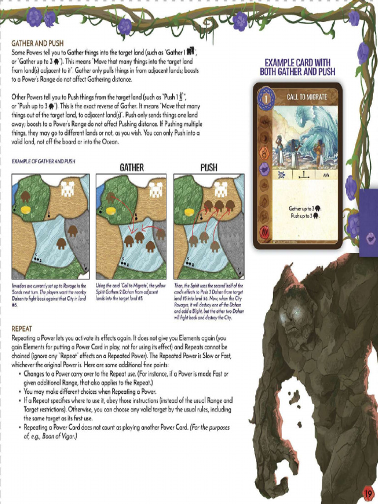 54 Spirit Island Rulebook Pages 19 | PDF