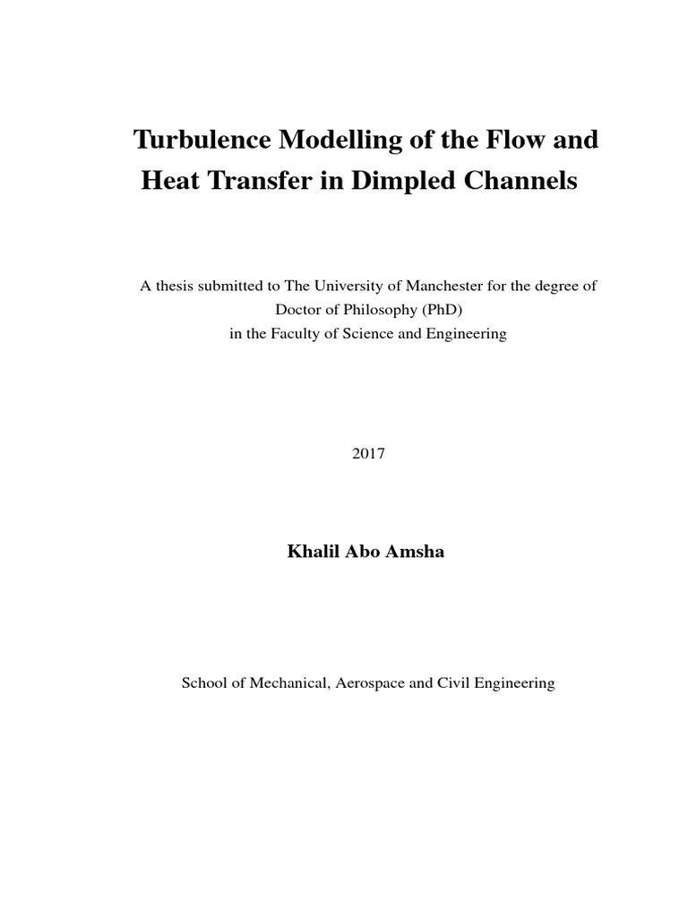 Full Text | PDF | Turbulence | Computational Fluid Dynamics