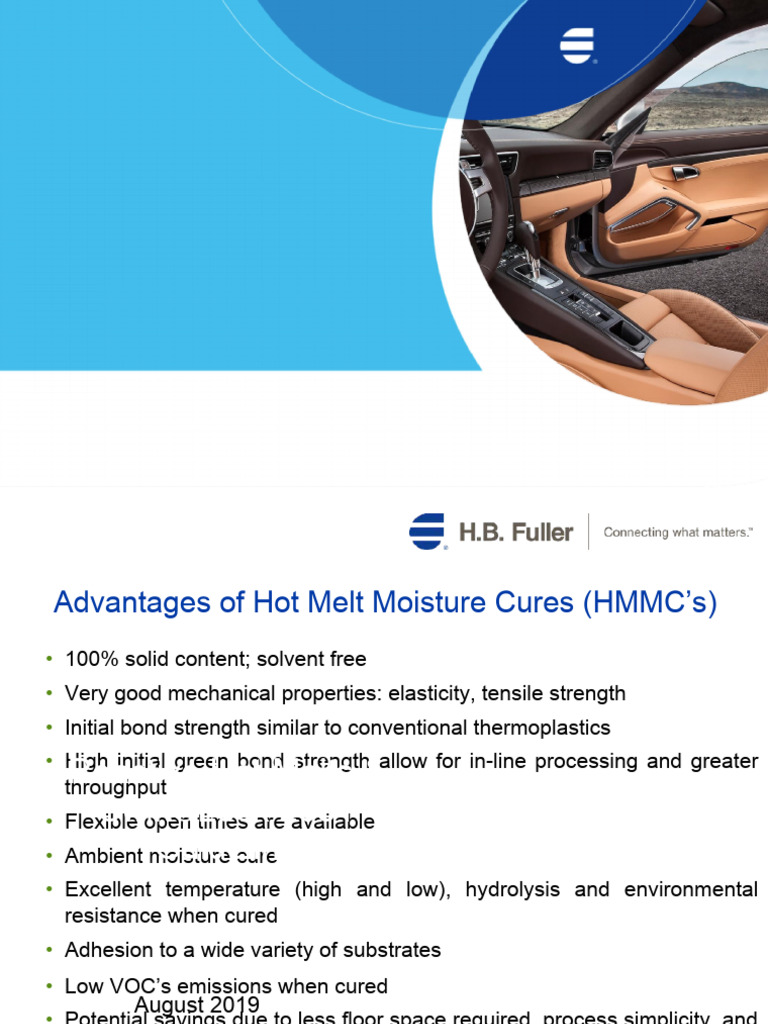 Reactive Hot Melt Adhesives - SwiftLock2681 Guidelines | PDF | Adhesive ...