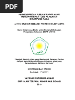 Sampul Amplop Naskah Soal Ujian | PDF