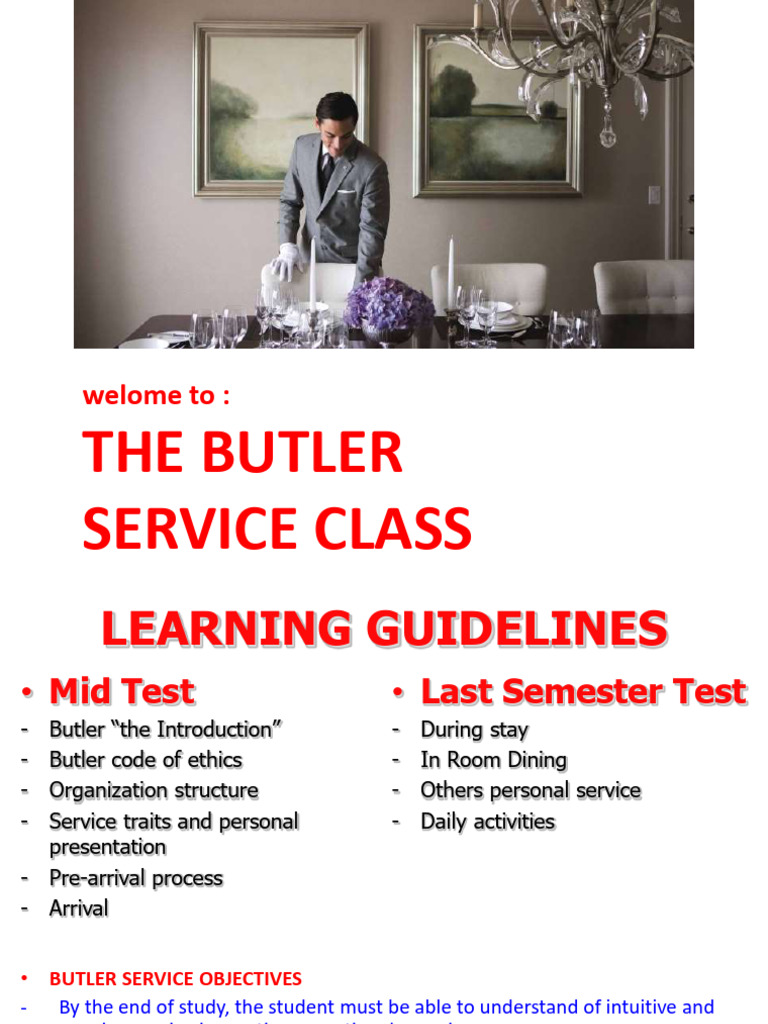 Butler 1. An Introduction | PDF | Hotel | Hospitality Industry