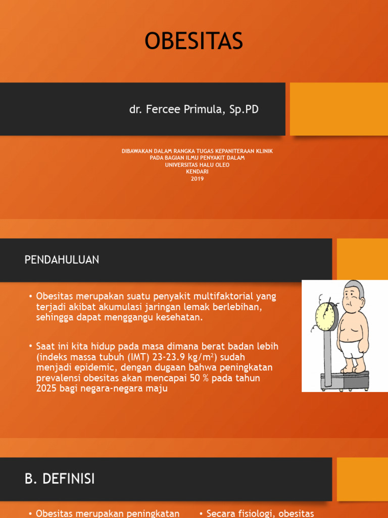 Panduan Lengkap Obesitas dan Manajemen | PDF