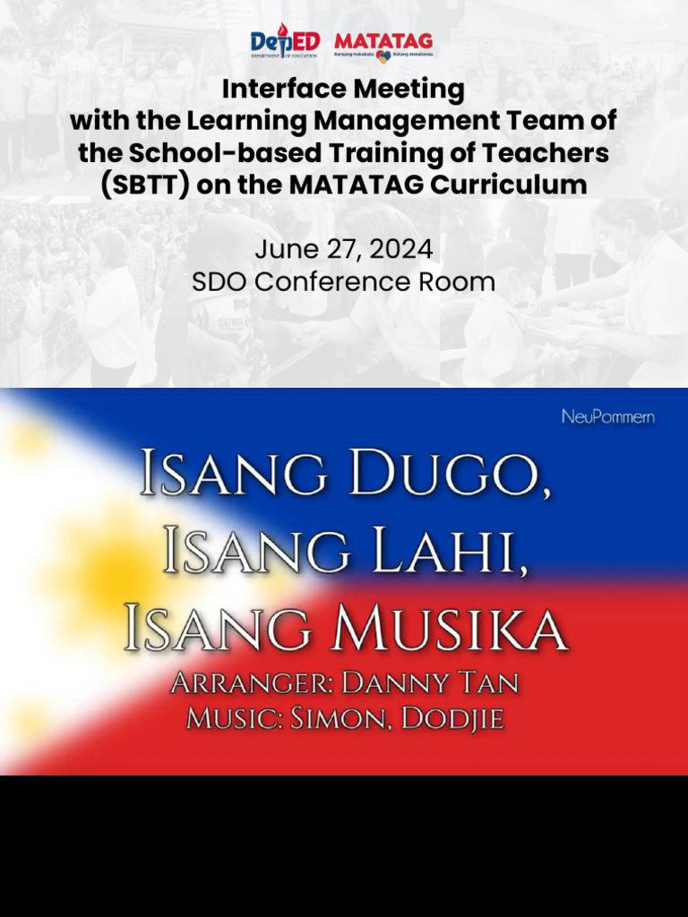 Interface Meeting With Batch 1 SBTOT LMT | PDF