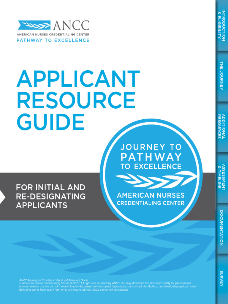 ANCC-3034 Pathway Applicant Journey Guide FNL | PDF | Nursing | Return ...
