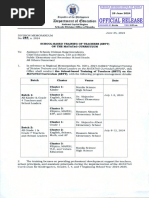 Value Cluster For Ethical Themes: Deped Memorandum No. 174 S. 1995 | PDF