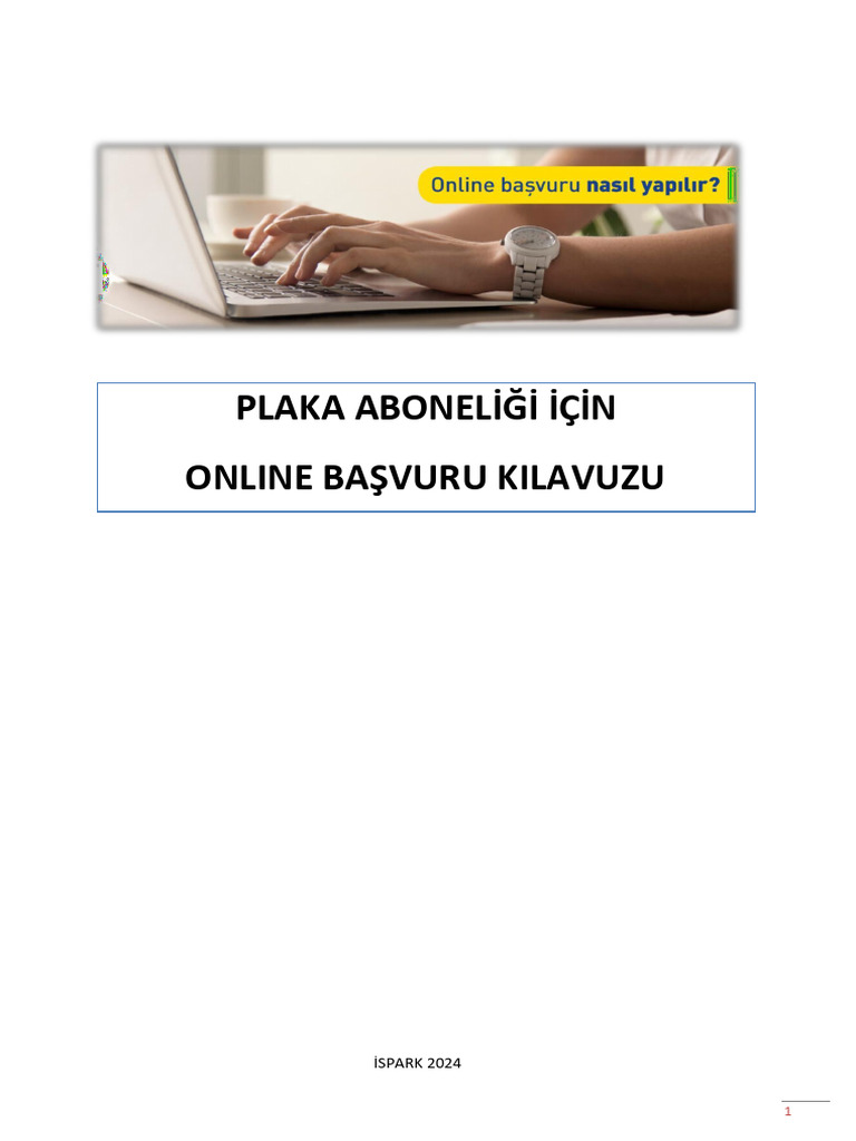 Plaka Aboneligi Online Basvuru Klavuzu 24 | PDF