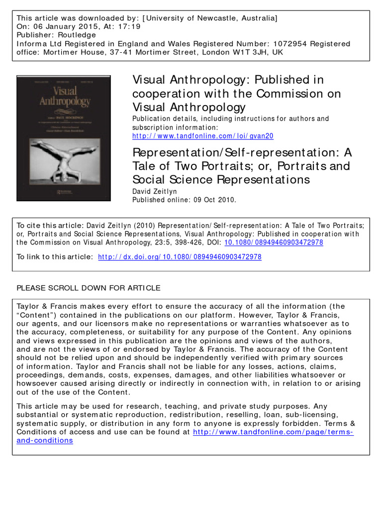 Visual Anthropology: Published in Cooperation With The Commission On ...