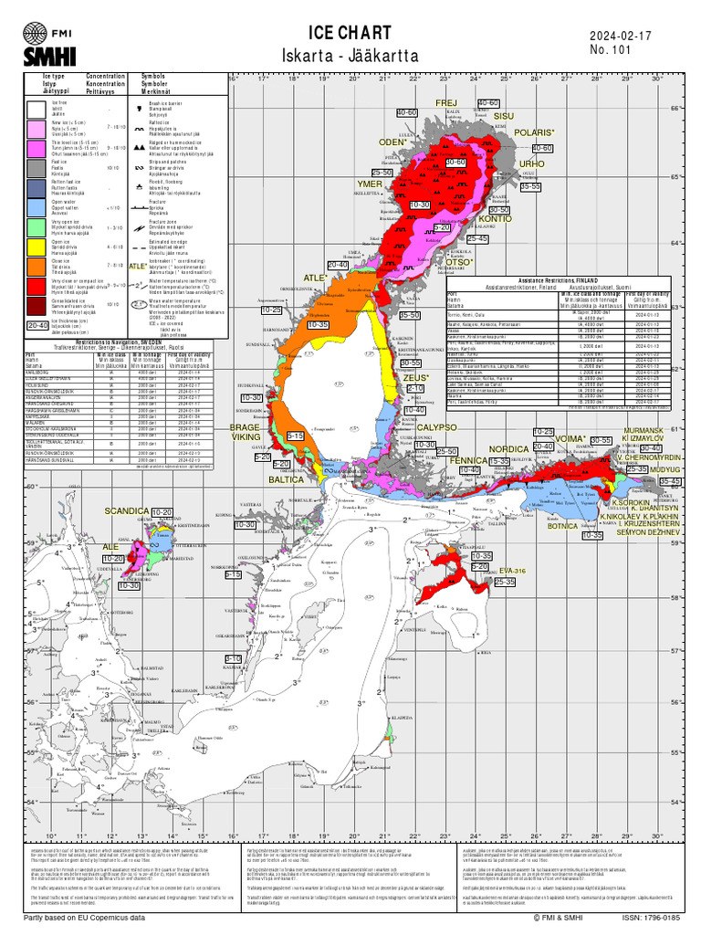 IceChart 20240217 Baltic | PDF