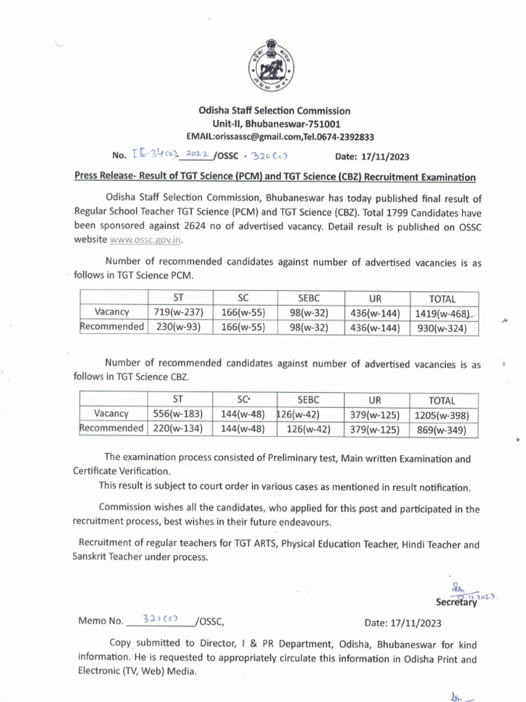 Press Release RT PCM CBZ | PDF