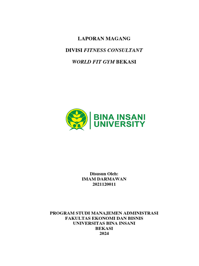 Laporan Magang Imam Darmawan Feb 2023 7 Fixed | PDF