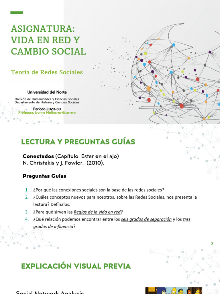 Teoría de Redes - Ajustado PP | PDF