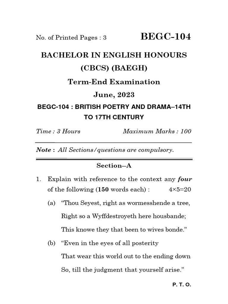 Begc 104 | PDF