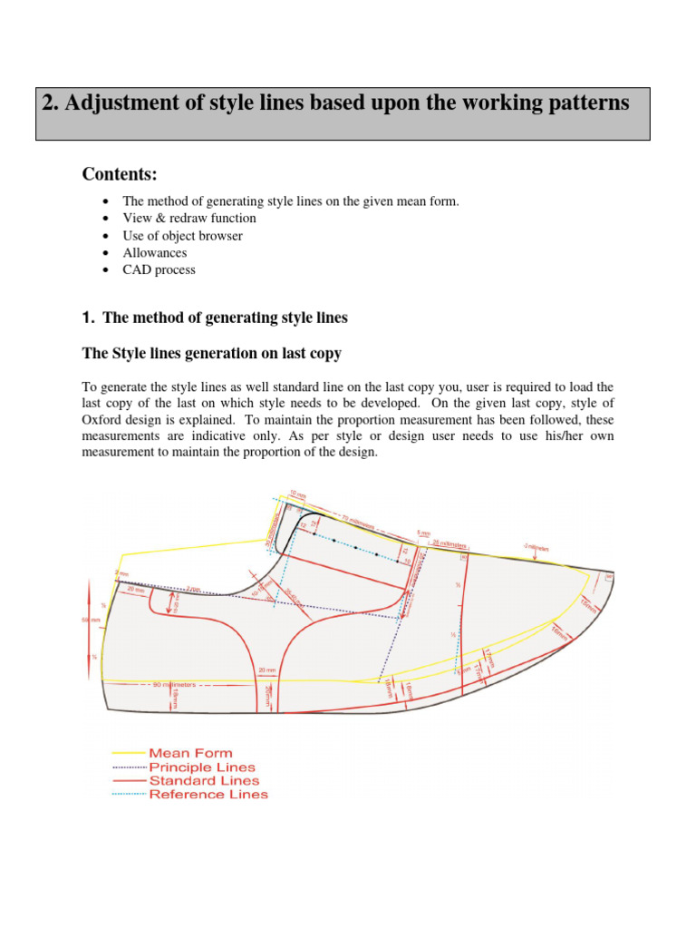 Cad in footwear | Download Free PDF | Specification (Technical Standard ...