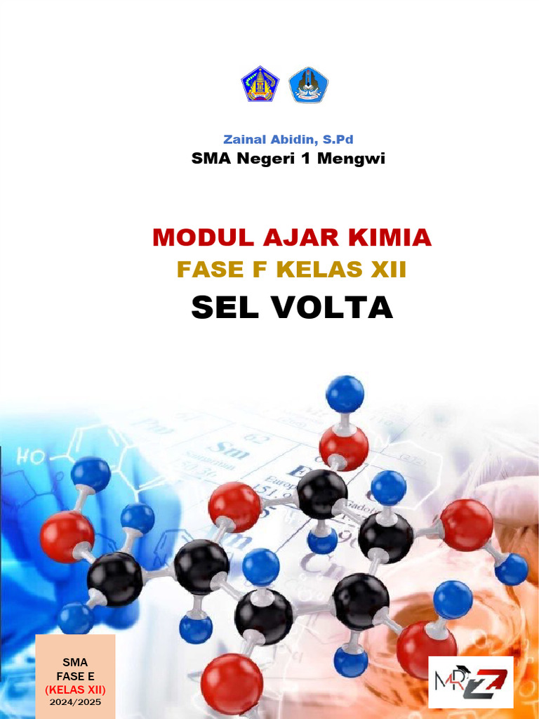Modul Kimia Fase F Kelas Sel Volta | PDF