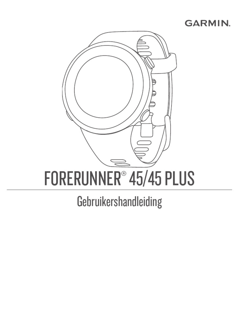 Forerunner 45 45 Plus OM NL-NL | PDF