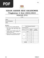 BM TG 1 - UASA Kertas 2 | PDF