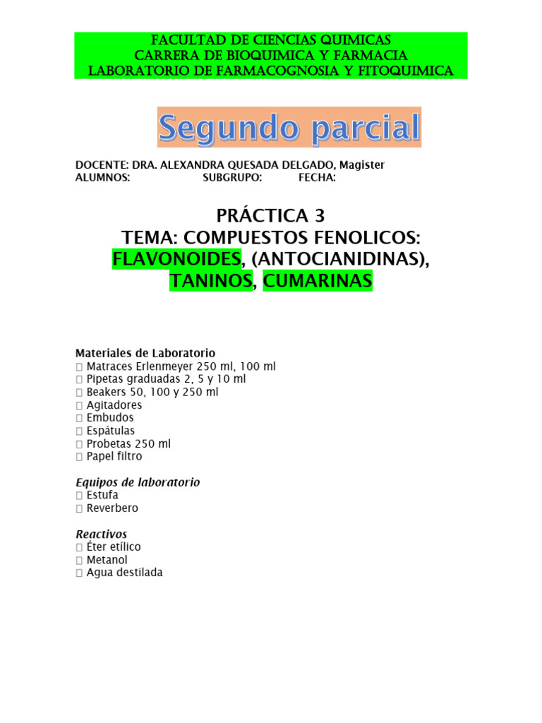 4 Practica Comp Fenolicos | PDF | Etanol | Flavonoide