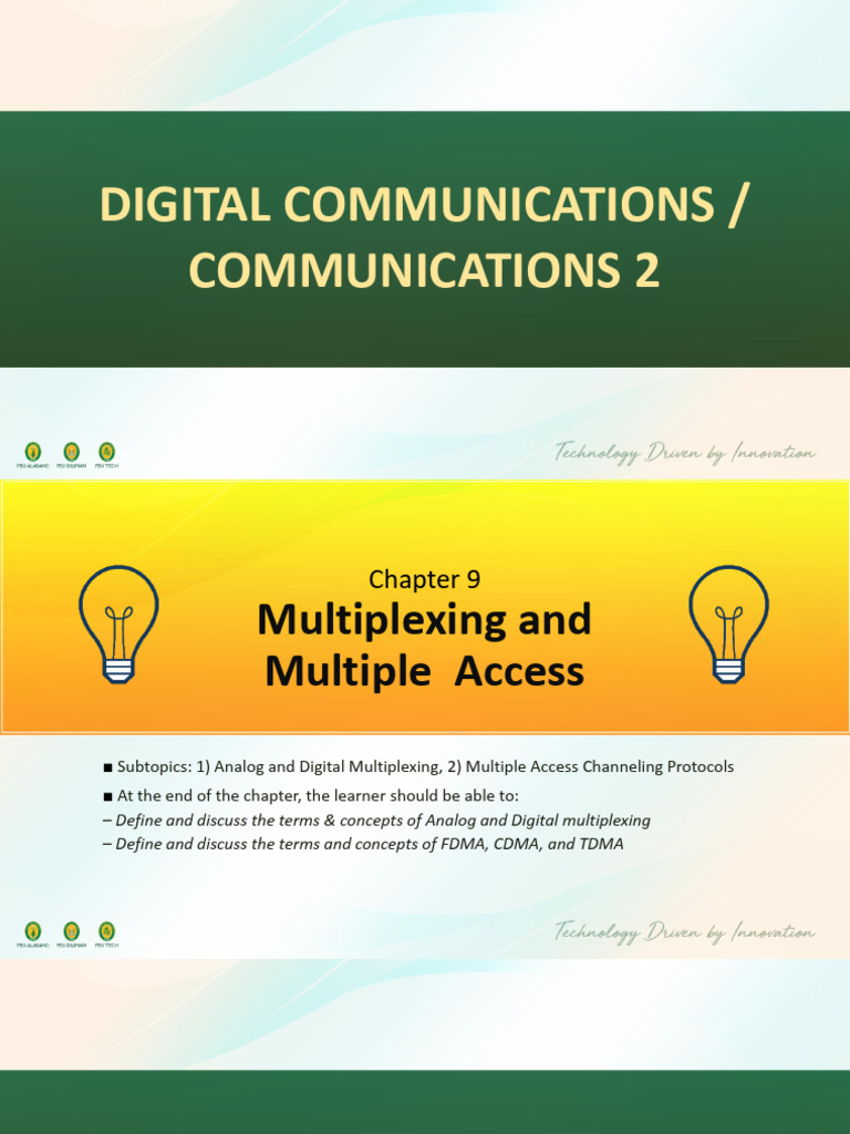 Multiplexing and Access Protocols Guide | PDF | Multiplexing | Channel Access Method