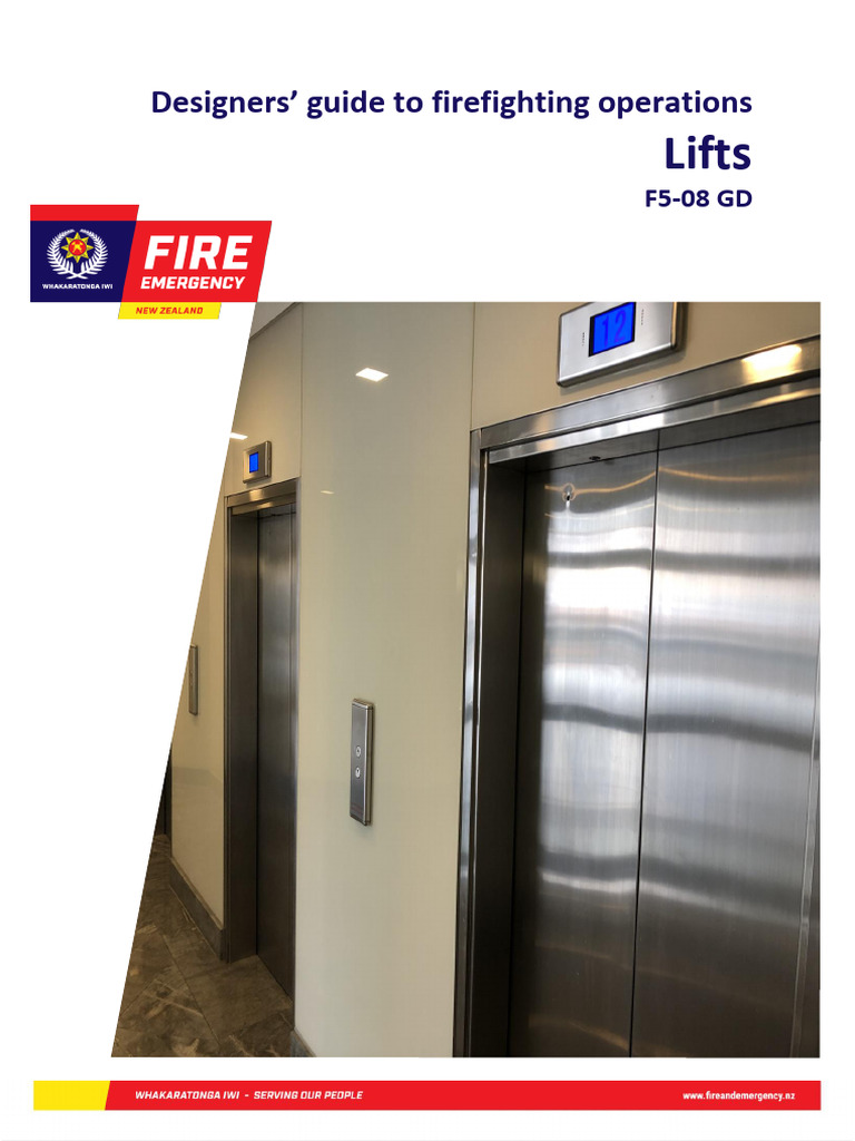 F5-08-GD-FFO-in-lifts | PDF | Elevator | Firefighting