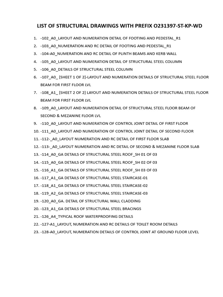 Vol 3 - DWGS Stru | PDF | Structural Steel | Building Materials