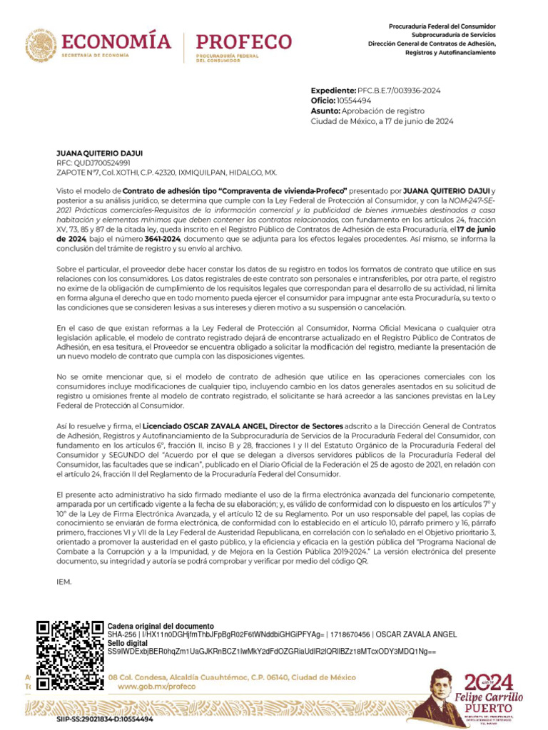 Cadena Original Del Documento Sello Digital | PDF