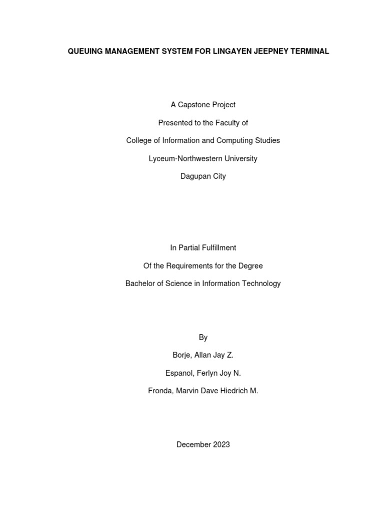 QUEUING-MANAGEMENT-SYSTEM | Download Free PDF | Scrum (Software Development)