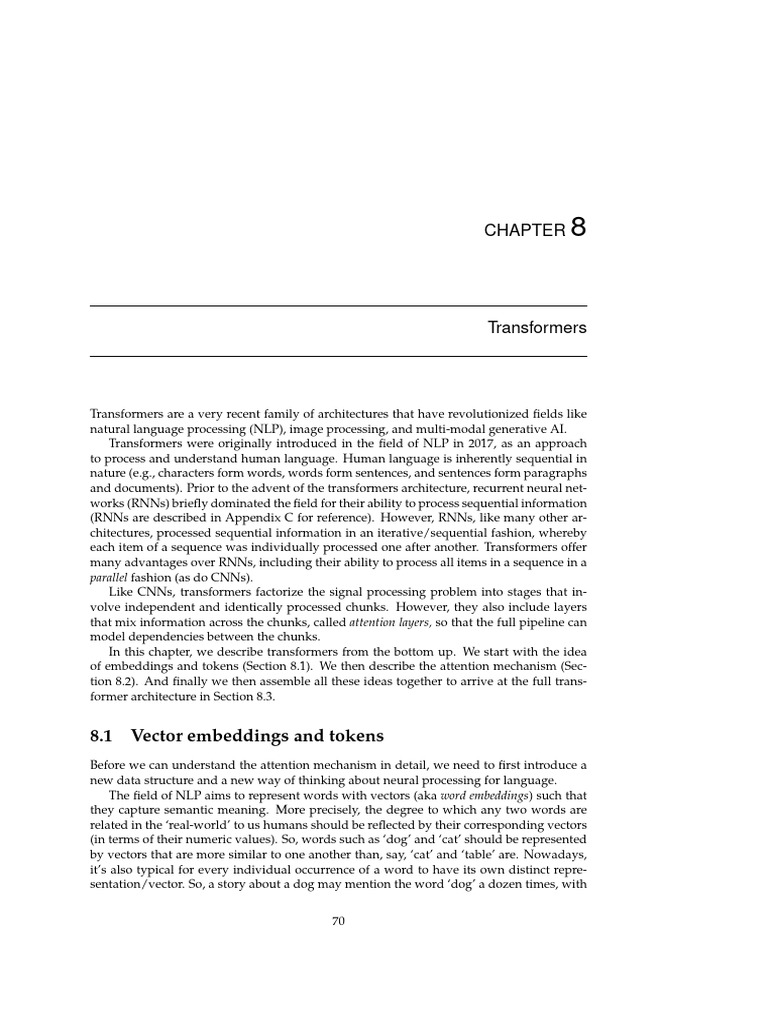 Chapter Transformers | PDF | Machine Learning | Artificial Intelligence