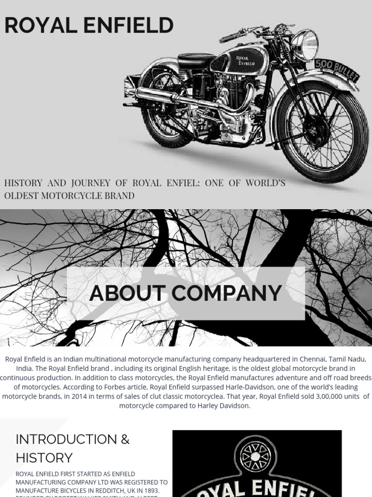 Royal Enfield: History and Journey of Royal Enfiel: One of World'S ...