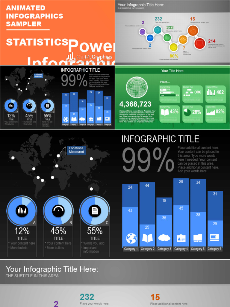 PowerPoint Infographics Sampler (1) | Download Free PDF | Microsoft ...