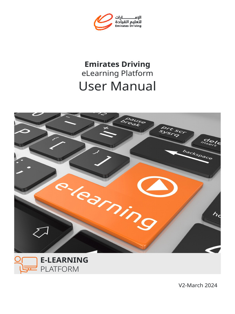 ELearning Platform User Manual | PDF | Educational Technology | Computing
