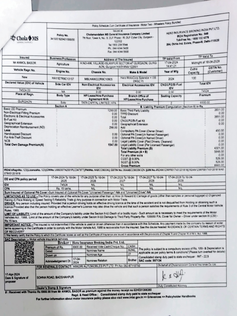 Insurance Anmol | PDF | Insurance | Liability Insurance
