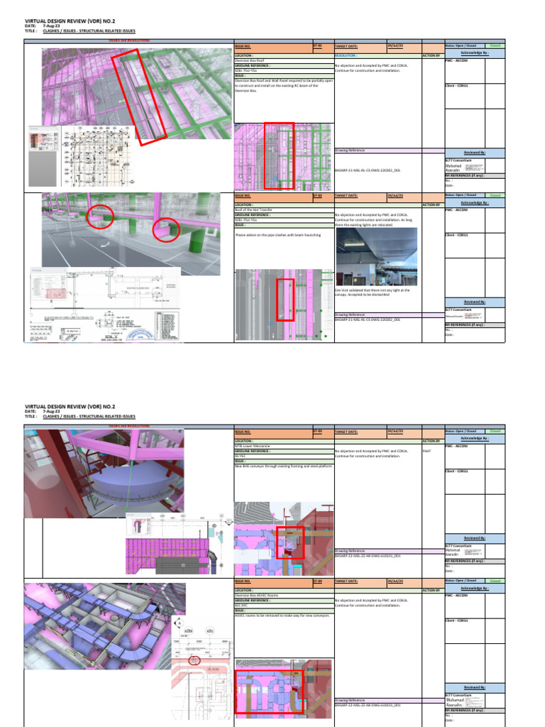 BIM VDR Report_No.2 | PDF