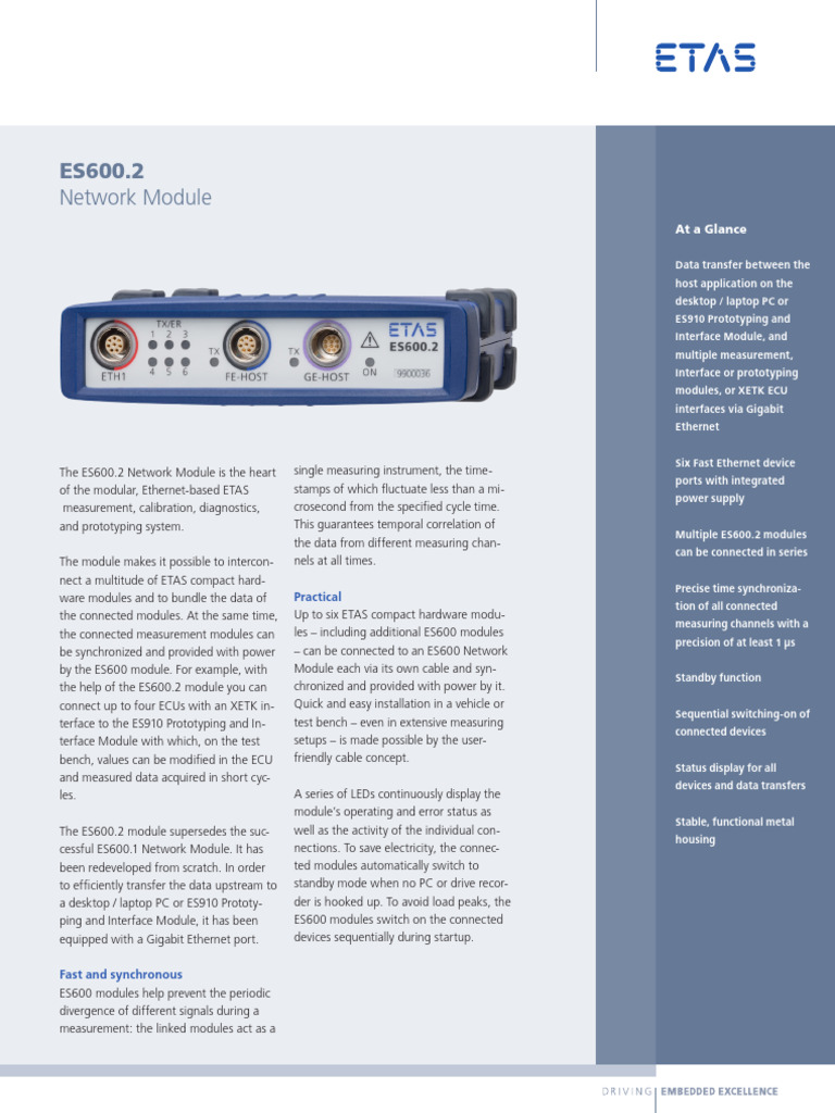 Es600.2 Flyer En | PDF | Ethernet | Laptop