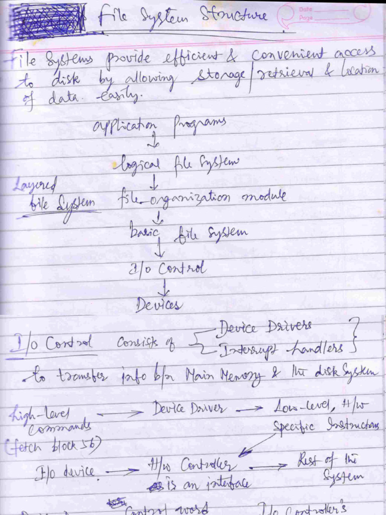File System Structures and Implementation | PDF