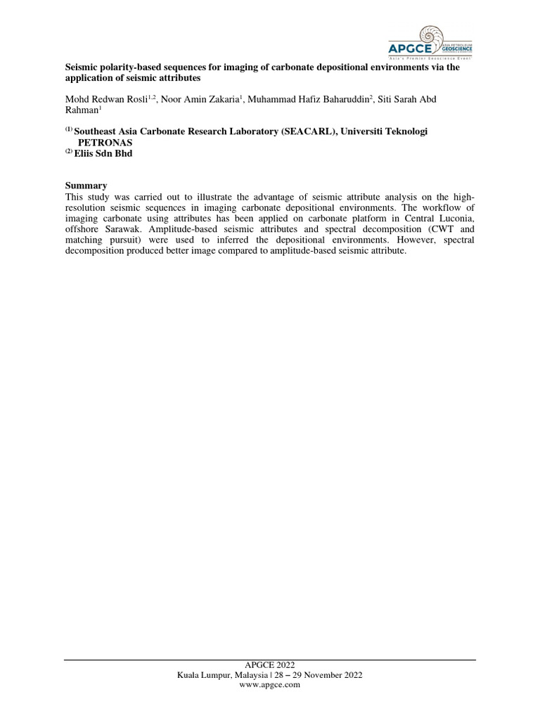 APGCshshdhdhsnE 2022_Seismic polarity-based sequences for imaging of ... APGCshshdhdhsnE 2022_Seismic polarity-based sequences for imaging of ...