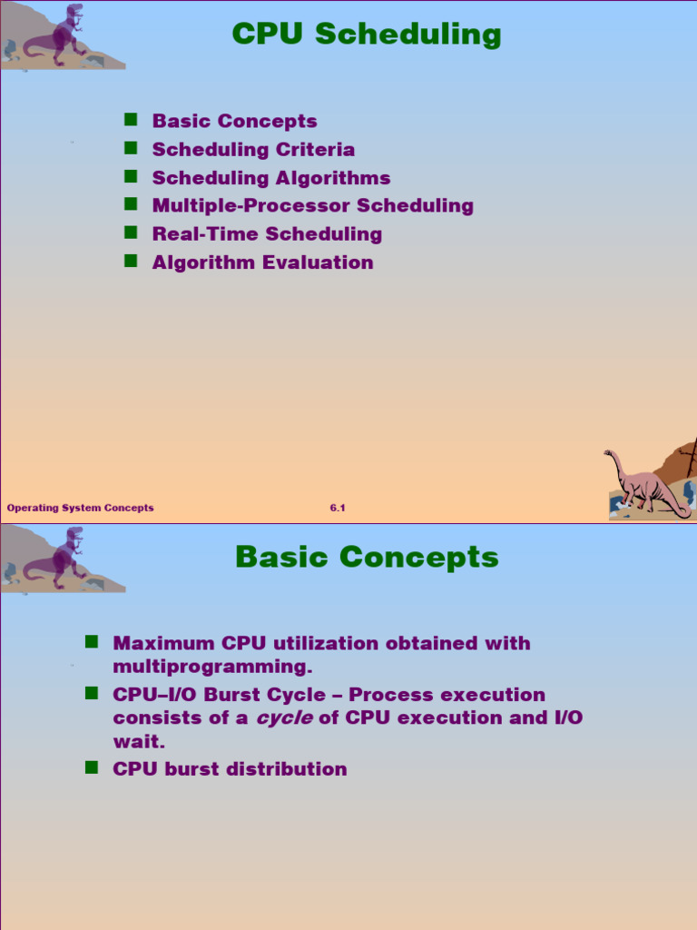 unit2.ch5 | PDF | Scheduling (Computing) | Process (Computing)