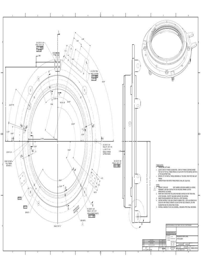 DB102 0310 (Ring Adjustment Cone) Rev.3 (2 of 2) | PDF | Building ...