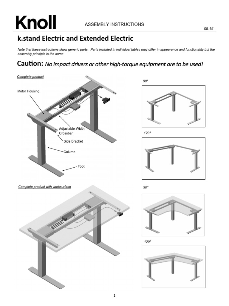 K.stand Assembly Instructions | PDF | Screw | Equipment