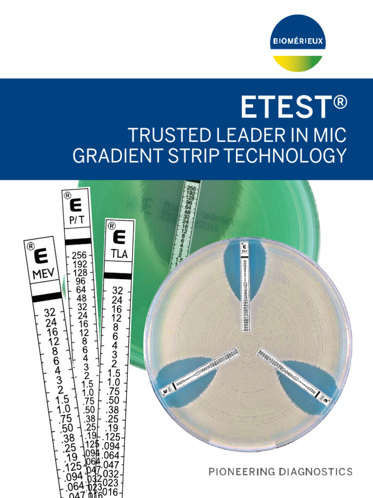 PRN 056750 Rev 03.a Etest Brochure Final Art 2 | PDF | Biology ...
