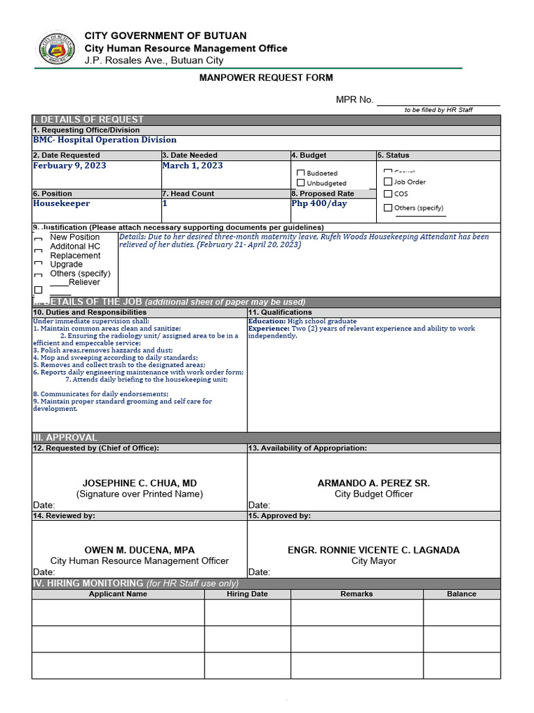 (Revised) MPR Rufeh Woods Reliever | PDF | Hospital | Safety