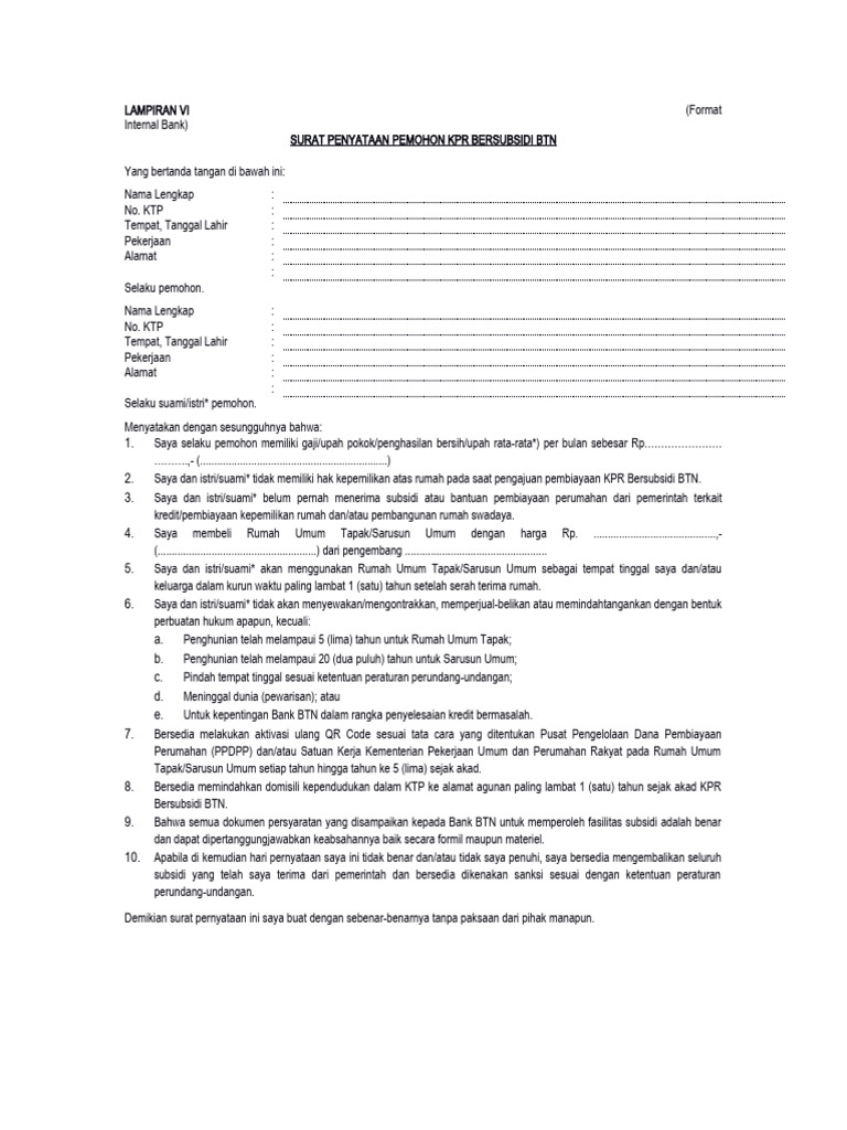 Lampiran Form Subsidi Tempat Kerja | PDF | Hukum