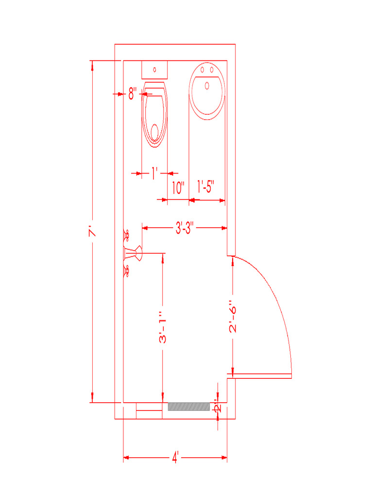 Toilet 1 Model | PDF
