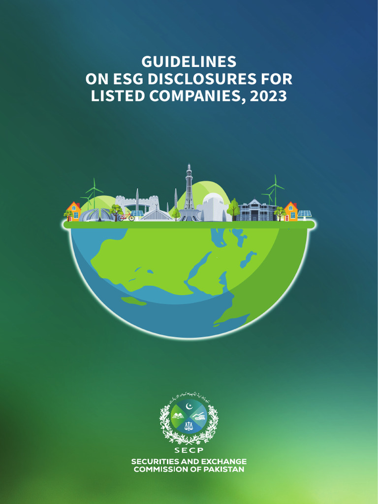 SECP ESG Disclosure Guidelines For Listed Companies | PDF