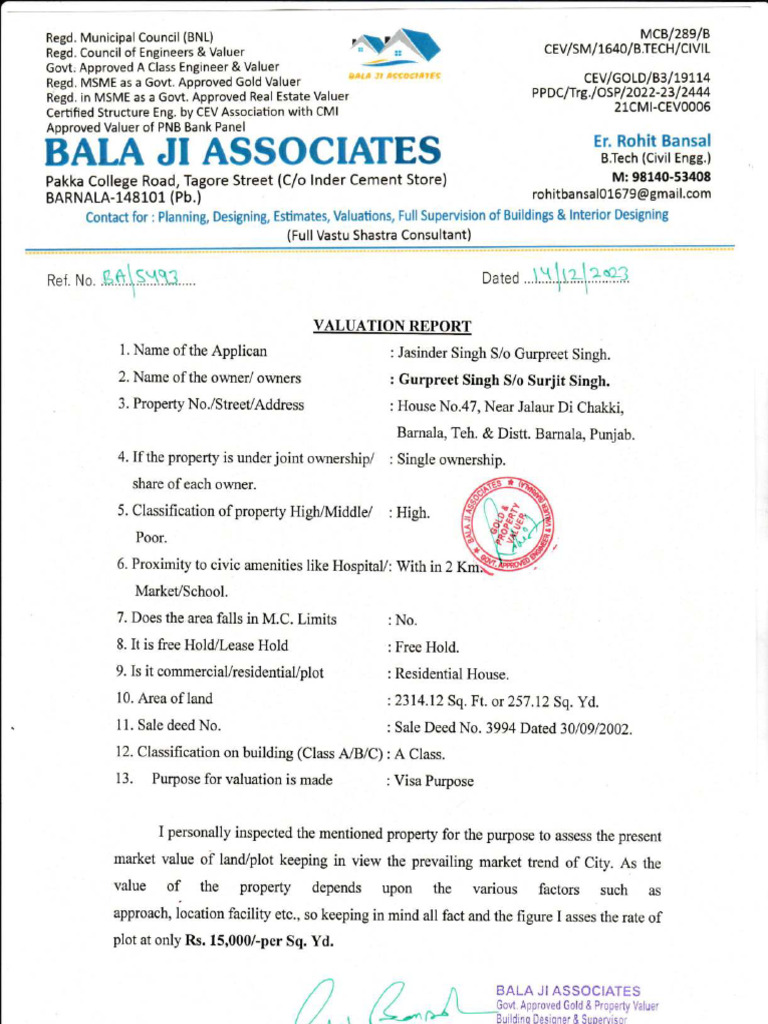 Valuation 1 | PDF | Real Estate Appraisal | Land Law